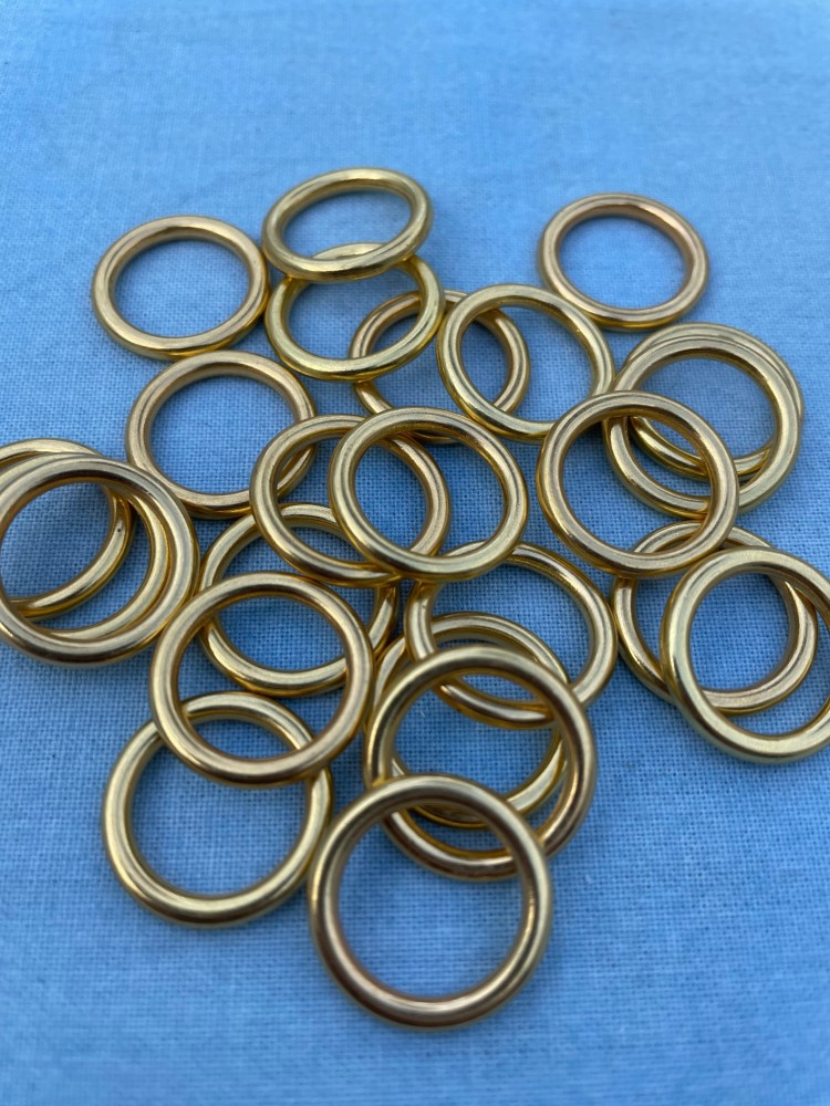 Broderistens messingringe - Broderist